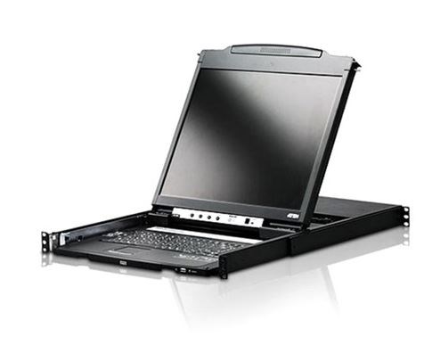 Buy Aten (Cl5800n-Ata-Au) Dual Rail LCD Ps/2-Usb Console 19Inch W/Cable ...